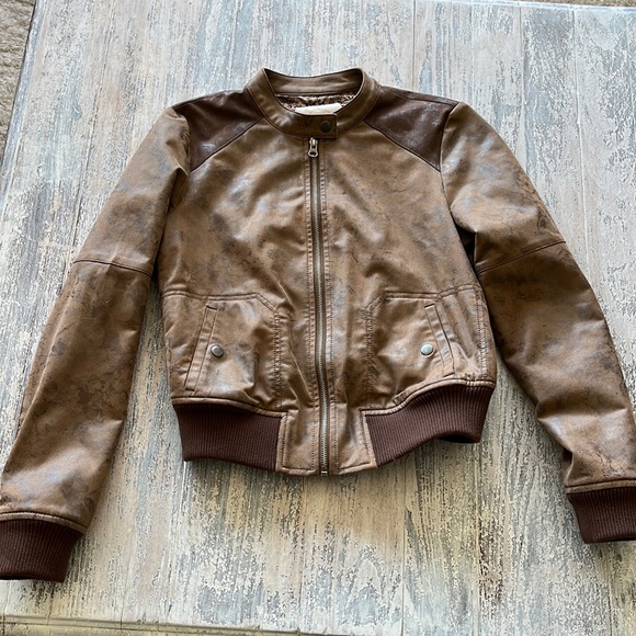 Anthropologie | Jackets & Coats | Hei Hei Vegan Leather Jacket | Poshmark